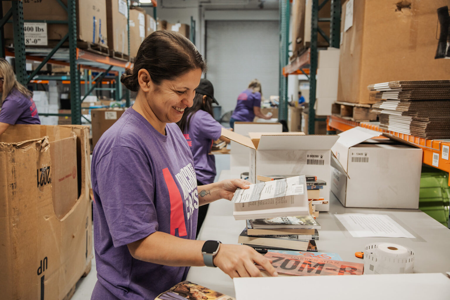 Warehouse Support – Spread the Word Nevada